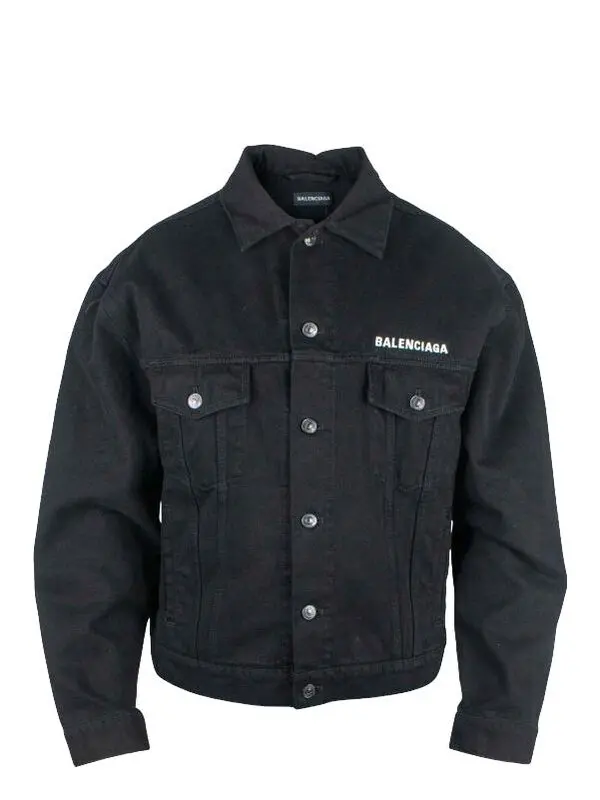 Balenciaga Denim Jacket - Black