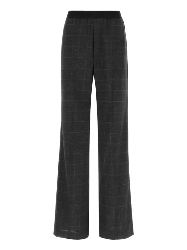 Balenciaga Embroidered Wool Pants - Multicolor