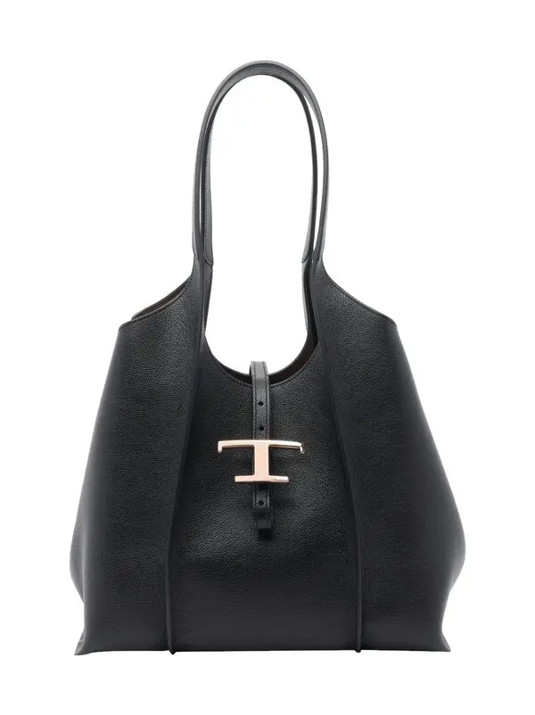 TOD'S Small Timeless Shopping Bag - Black