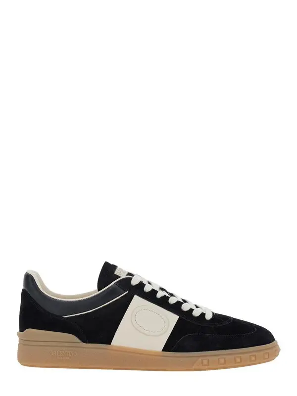Valentino Garavani Upvillage Suede Low Top Sneakers - Multicolor