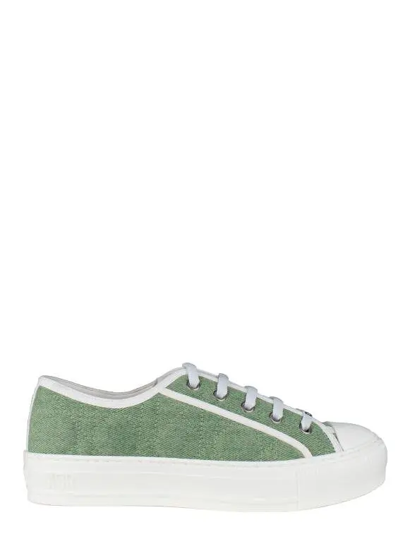 Dior Walk'n' Faded Cannage Sneakers - Green