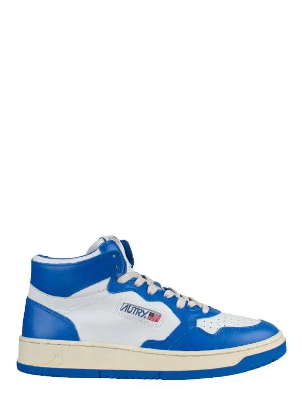 AUTRY Medalist Mid-top Sneakers - Blue
