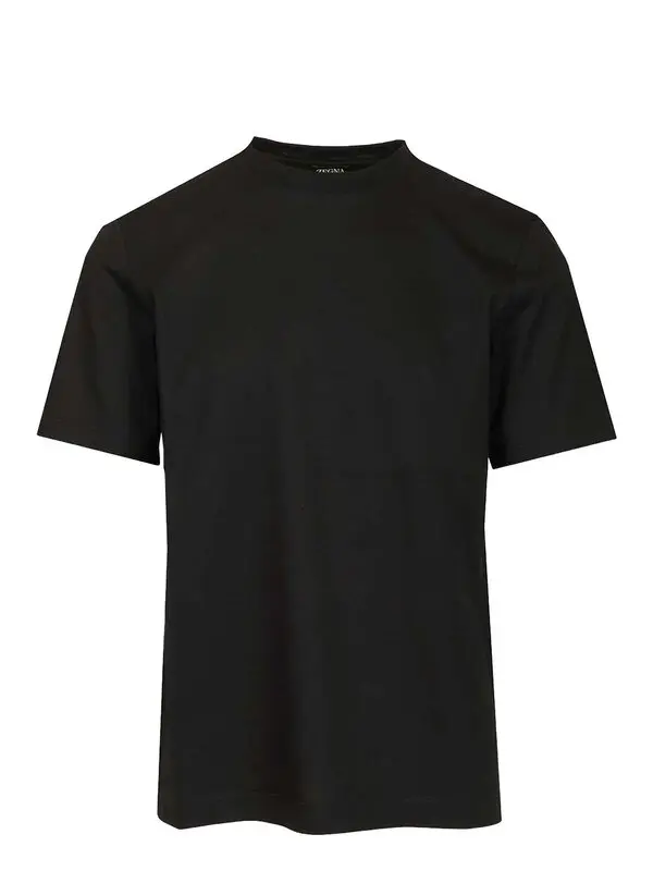Zegna Cotton T-shirt - Black