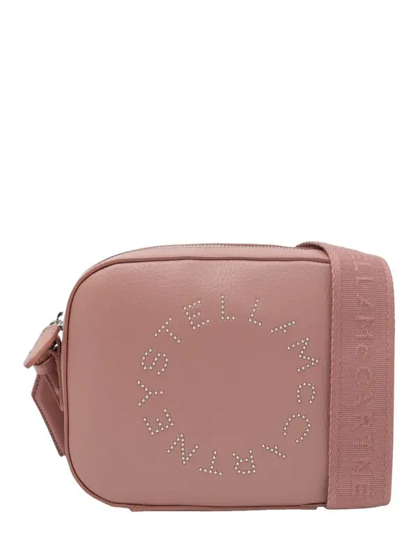 Stella McCartney Logo Perforated Camera Bag - Pink
