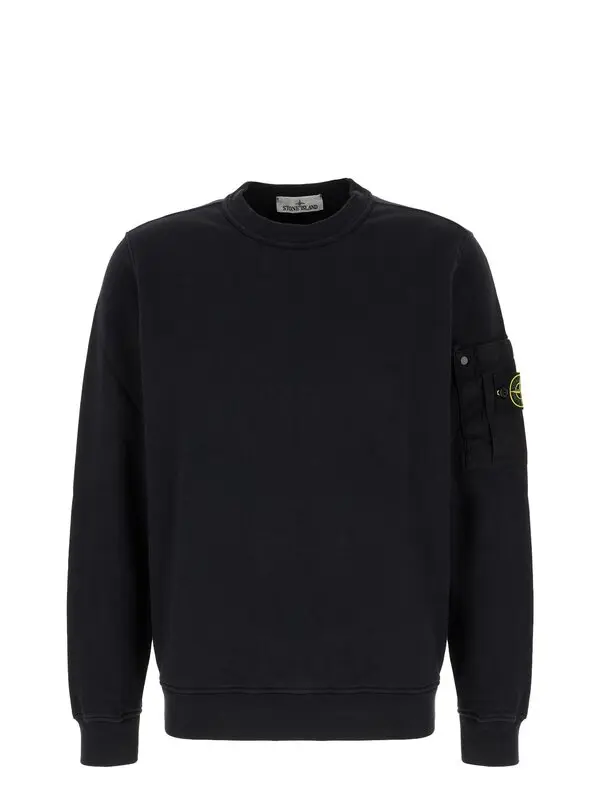 Stone Island Fleece Crewneck Sweatshirt - Multicolor