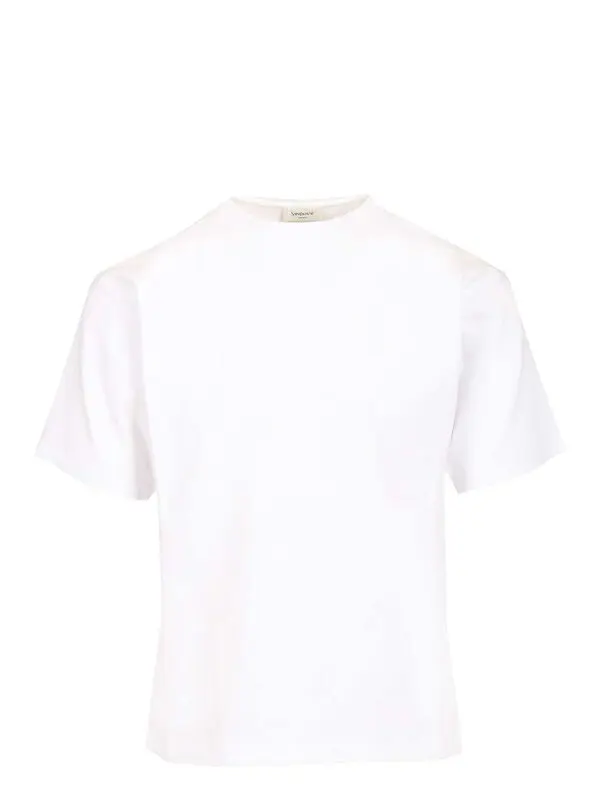 Saint Laurent Oversized Cassandre T-shirt - White