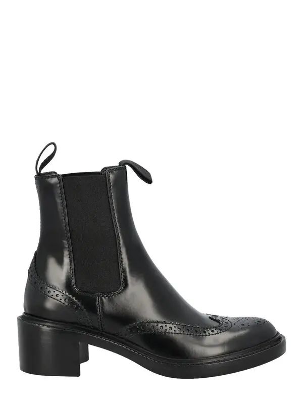 Saint Laurent Vincent Chelsea Boots In Calf Leather - Black