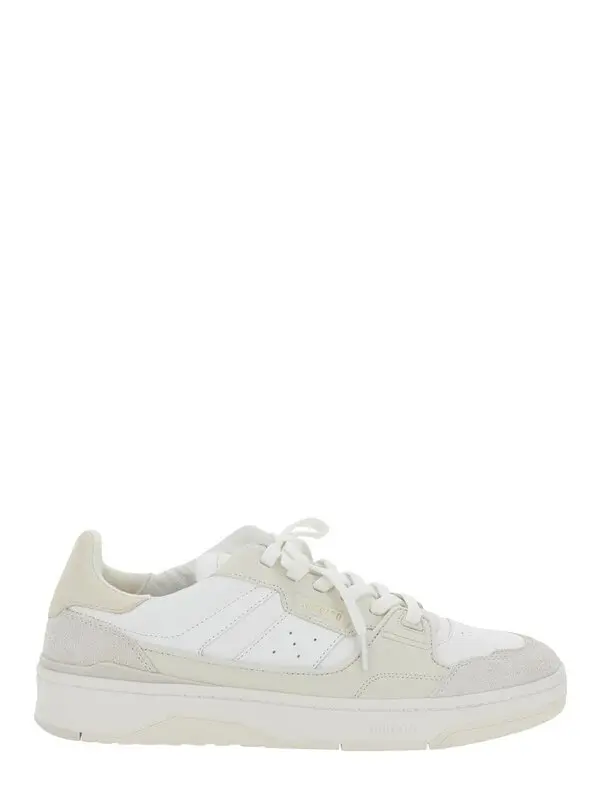 Axel Arigato Clay Leather Sneakers With Suede Inserts - Multicolor