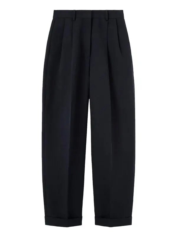 Loro Piana Wide Leg Trousers - Multicolor