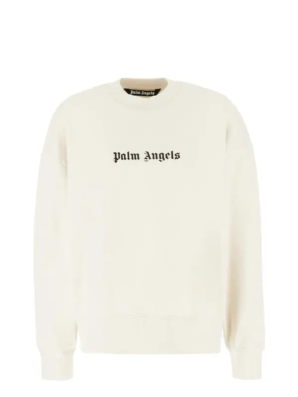 Palm Angels Fleece Crewneck Sweatshirt - Multicolor