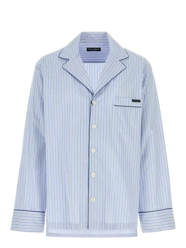 Dolce & Gabbana Embroidered Poplin Shirt - Multicolor