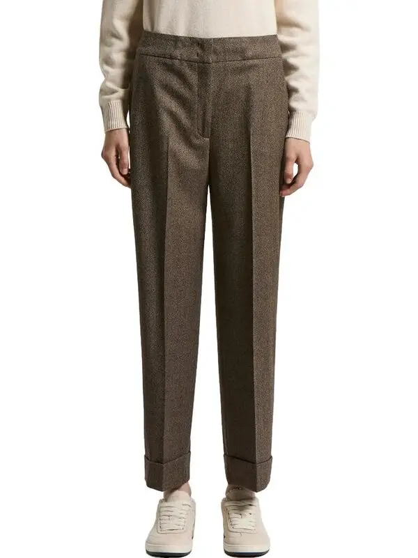 Peserico Tailored Trousers - Brown