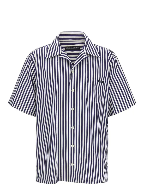 Dolce & Gabbana Striped Shirt - Blue