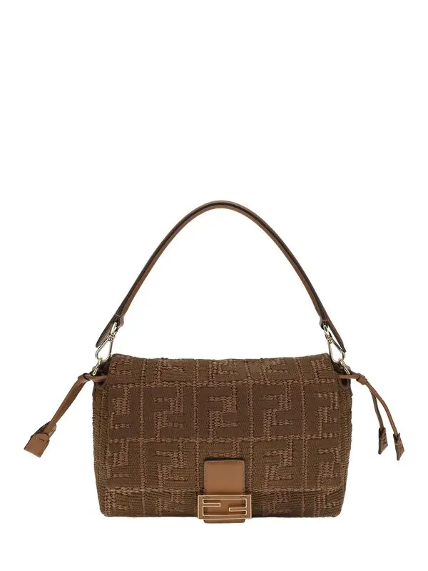 Fendi Mamma Baguette Shoulder Bag - Brown