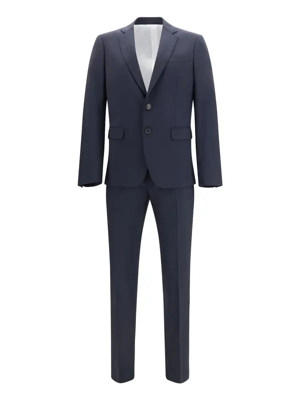 Dsquared2 Single-breasted Wool-blend Suit - Blue