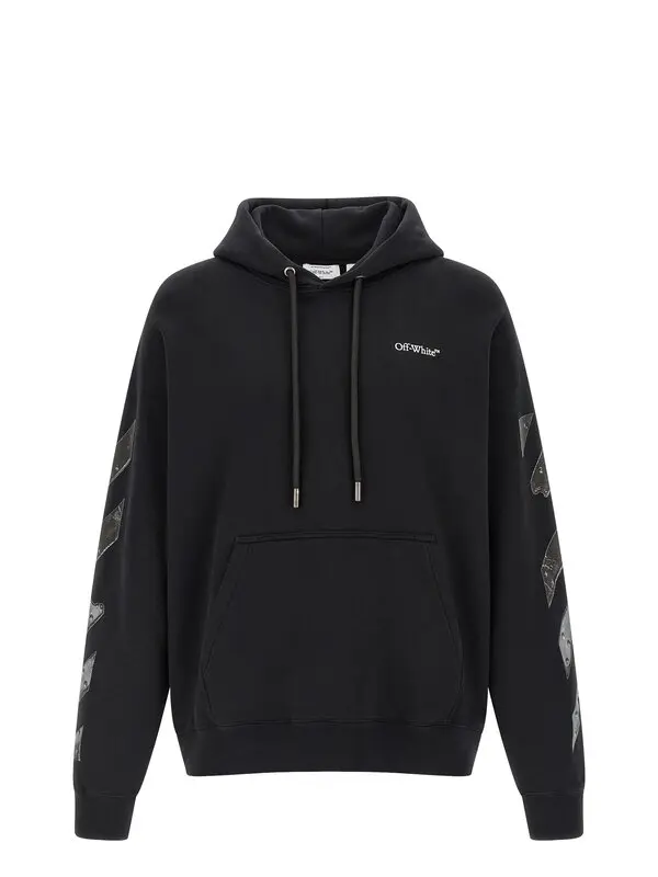 Off-White Metal Arrow Skate Hoodie - Black