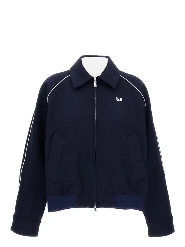 WALES BONNER Zip Up Jacket - Multicolor