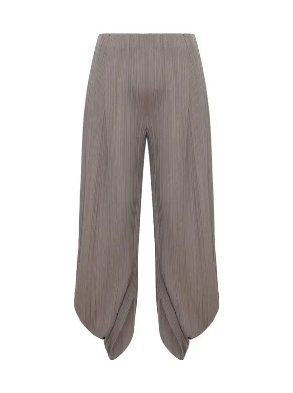 Giorgio Armani Pleated Jersey Trousers - Multicolor