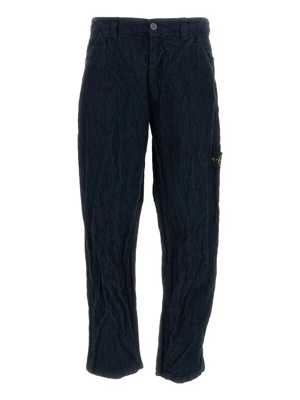 Stone Island Velvet Trousers - Multicolor