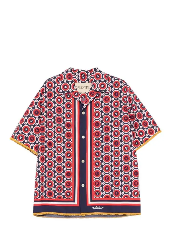 Valentino Garavani Bulles Royales` Bowling Shirt - Multicolor