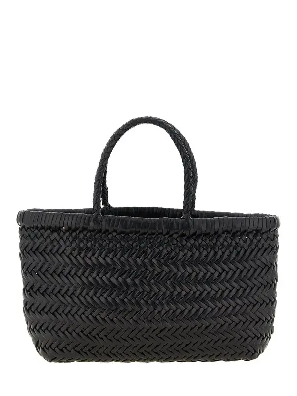 Dragon Diffusion Flat Gora Mini Handbag - Black