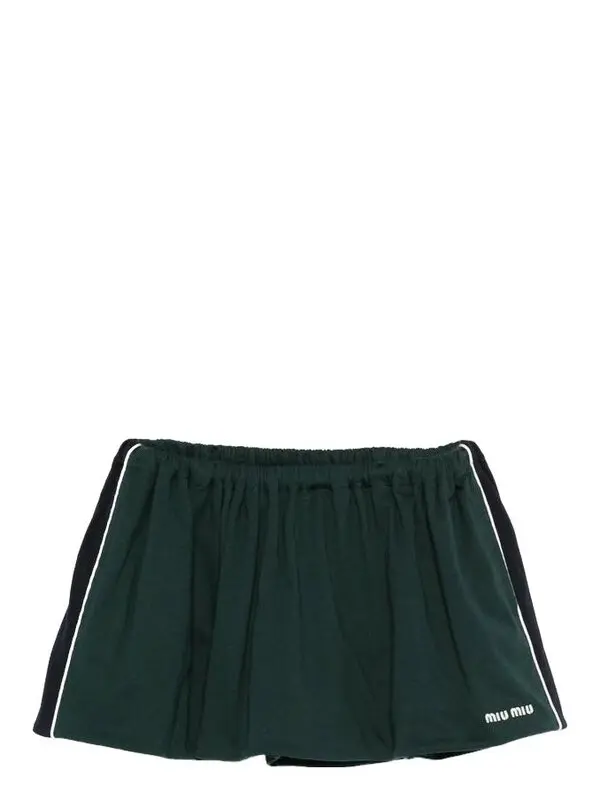 Miu Miu A-line Skirt - Green