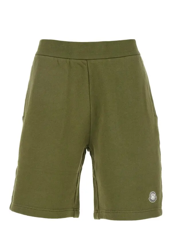 Moncler Cotton Jersey Shorts - Multicolor