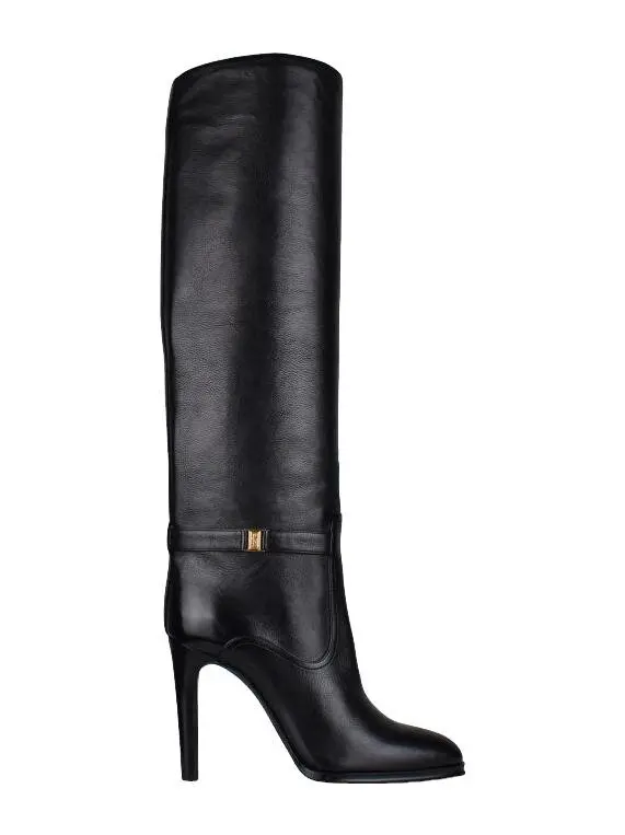 Saint Laurent Diane Boots - Black