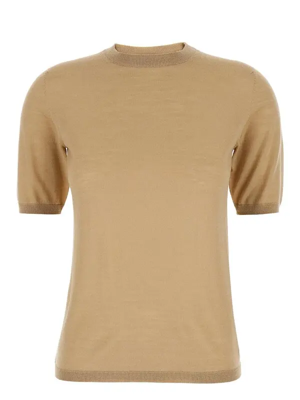 Max Mara Gerico Wool Crewneck Sweater - Multicolor