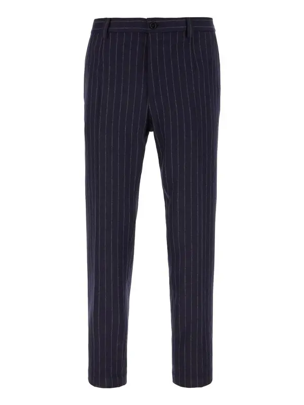 Dolce & Gabbana Tailored Striped Trousers - Multicolor