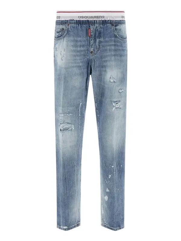 Dsquared2 Denim Jogger Jeans - Blue