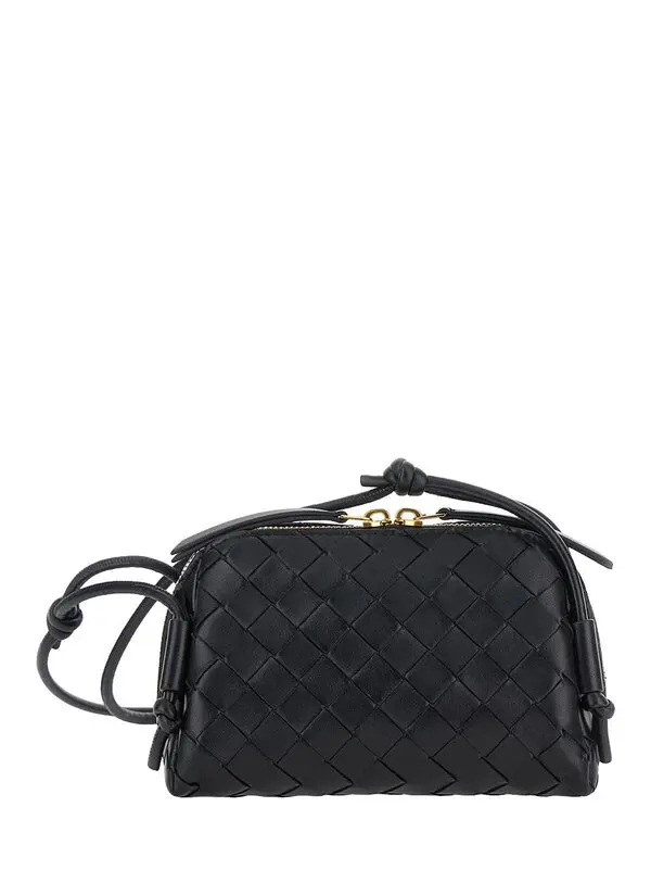Bottega Veneta Intrecciato Leather Crossbody Bag - Multicolor