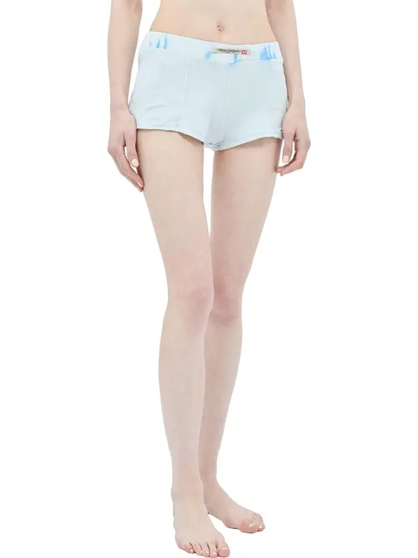 DIESEL® Panelled Stretch-jersey Shorts - Blue