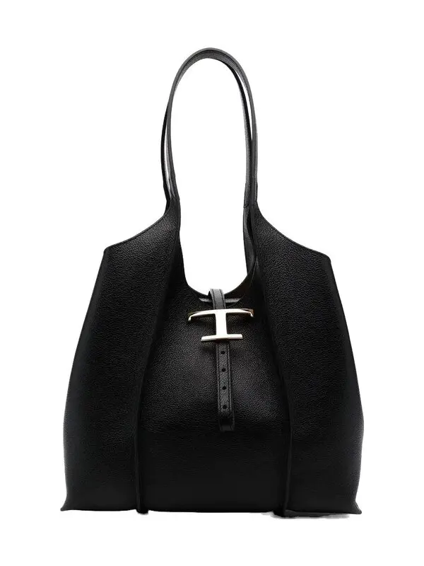 TOD'S Timeless Small Shopping Bag - Black