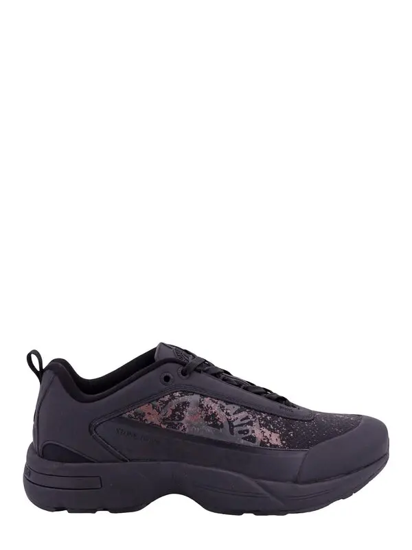 Stone Island Lace-up Sneakers - Black
