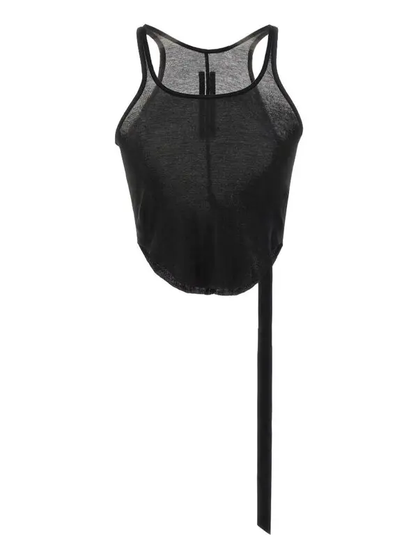 Rick Owens Cropped Cotton Top - Multicolor