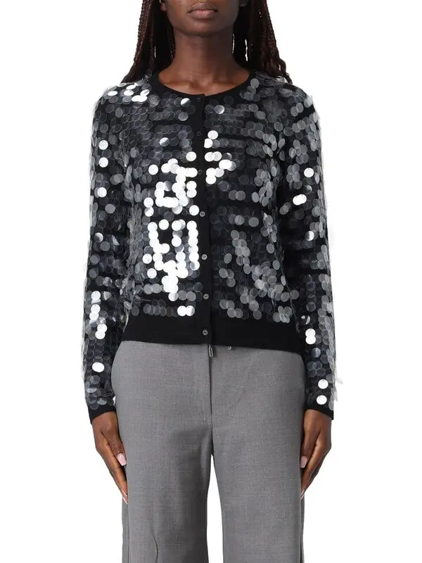 Max Mara Sequined Cardigan - Black