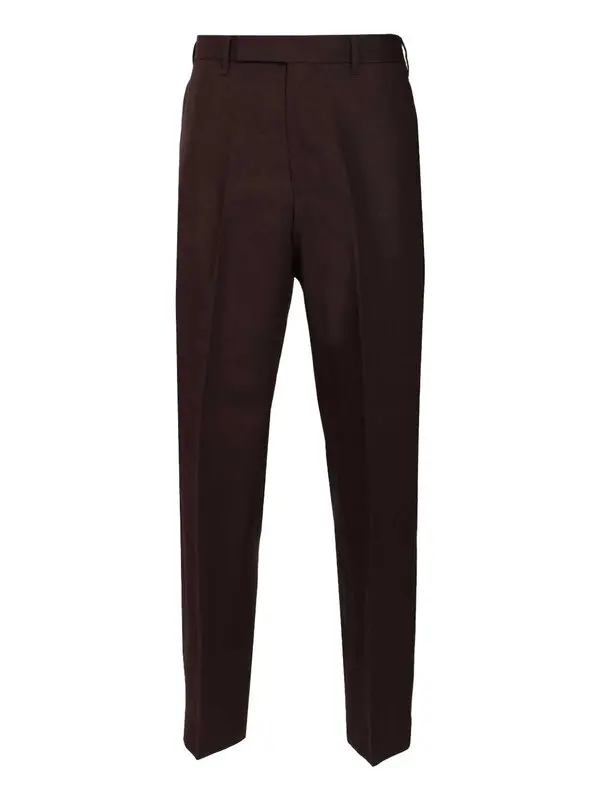 Paul Smith Linen Trousers - Purple