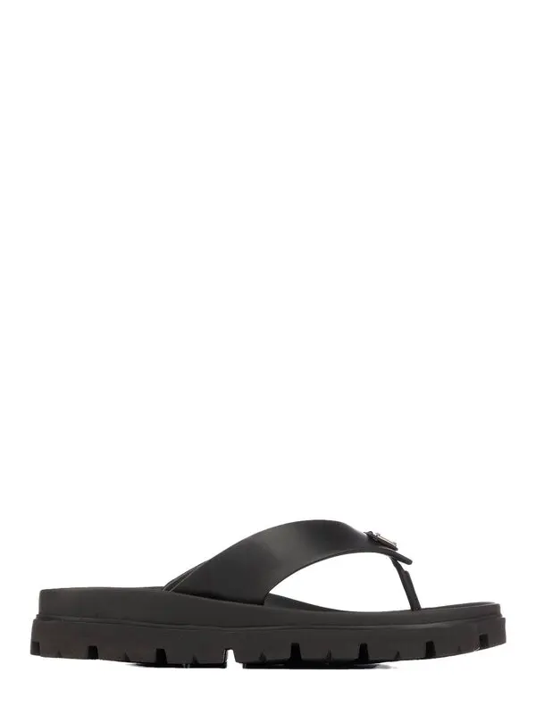 Prada Thong Lug Sole Sandals - Multicolor