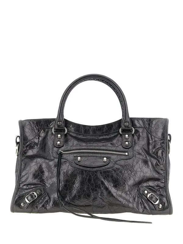 Balenciaga Le City M Handbag - Silver