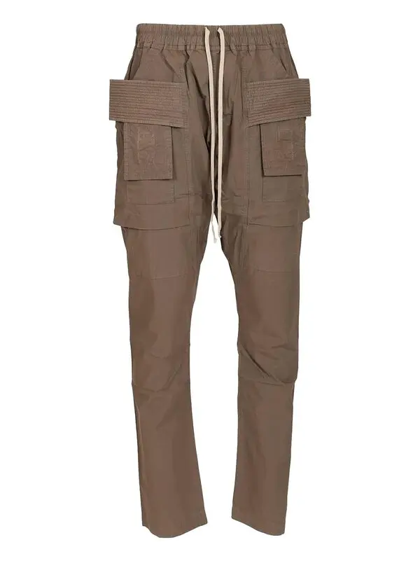 Rick Owens Creatch Cargo Pants - Brown