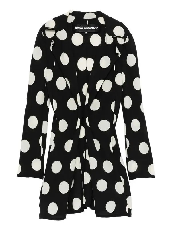 Junya Watanabe Dotted Single-breasted Jacket - Multicolor