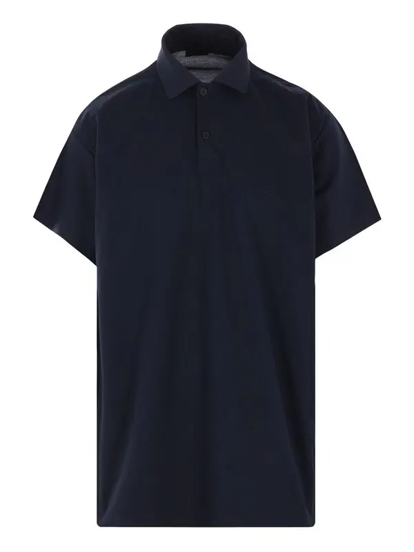 Balenciaga Interwined Cotton Polo Shirt - Multicolor