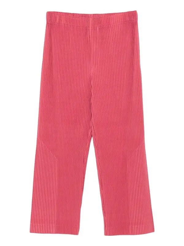 Issey Miyake Homme Plissé Pleated Wide-leg Trousers - Multicolor