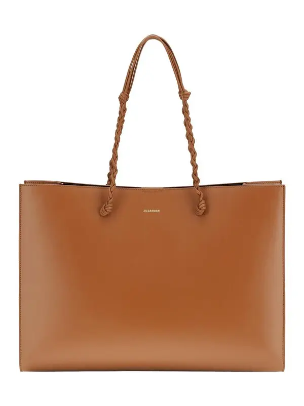 JIL SANDER Tangle Tote Bag - Brown