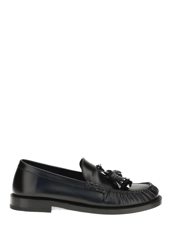 CHRISTIAN LOUBOUTIN Orlando Tasseled Loafers - Black
