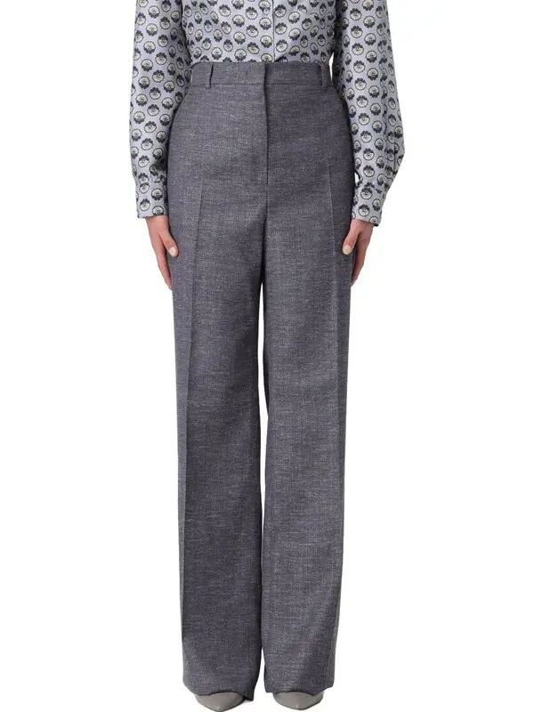 Max Mara Tailored Wide-leg Trousers - Blue