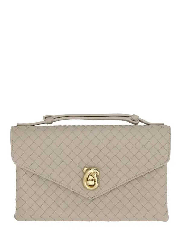 Bottega Veneta Woven Leather Handbag - Multicolor