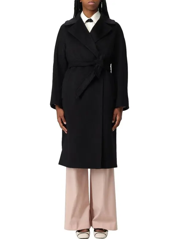 Max Mara Wool Coat - Black