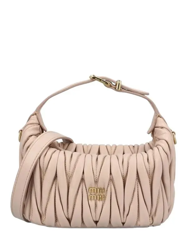 Miu Miu Matelassé Nappa Leather Pouch - Multicolor